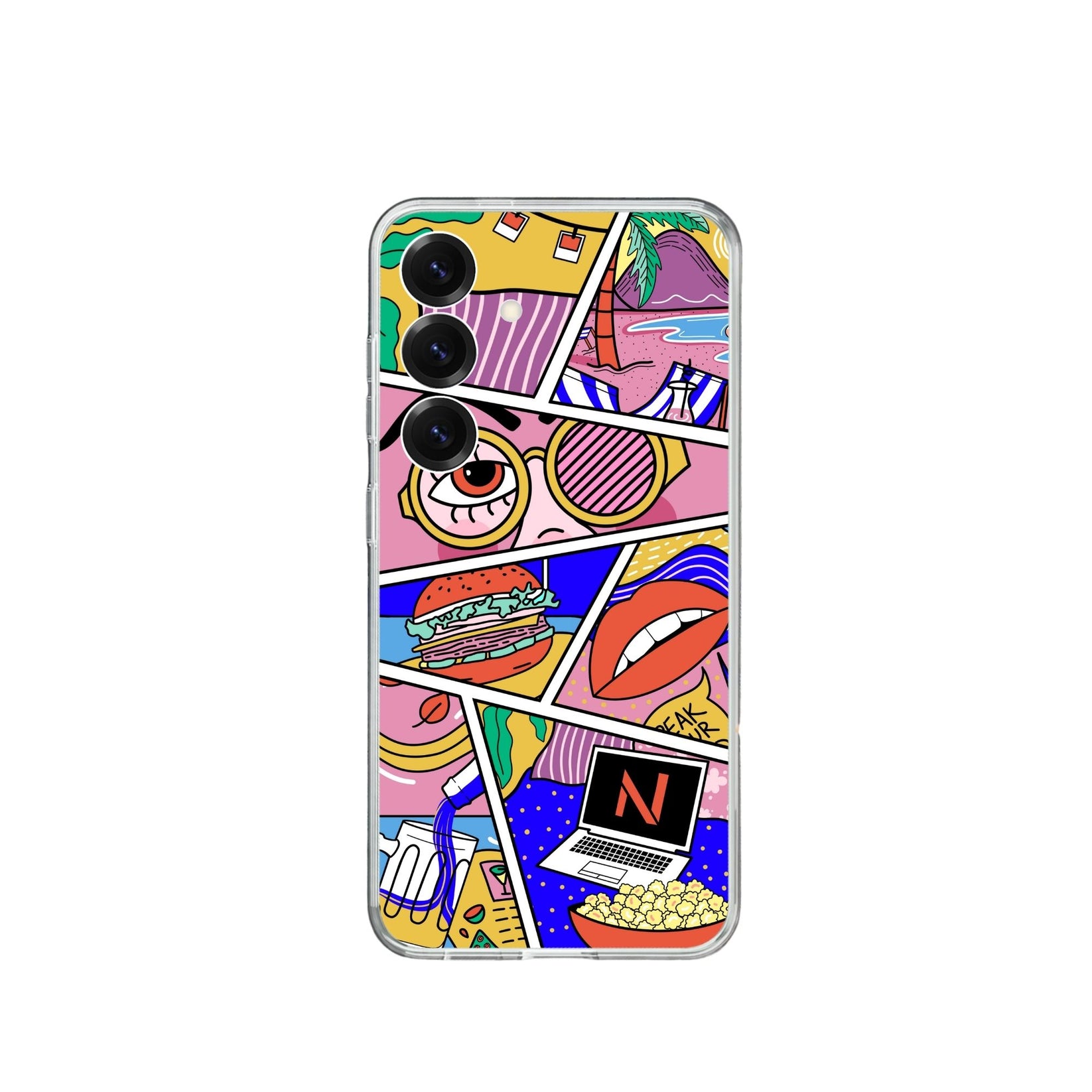 Pop Life Silicone Phone Case – sillycanvas